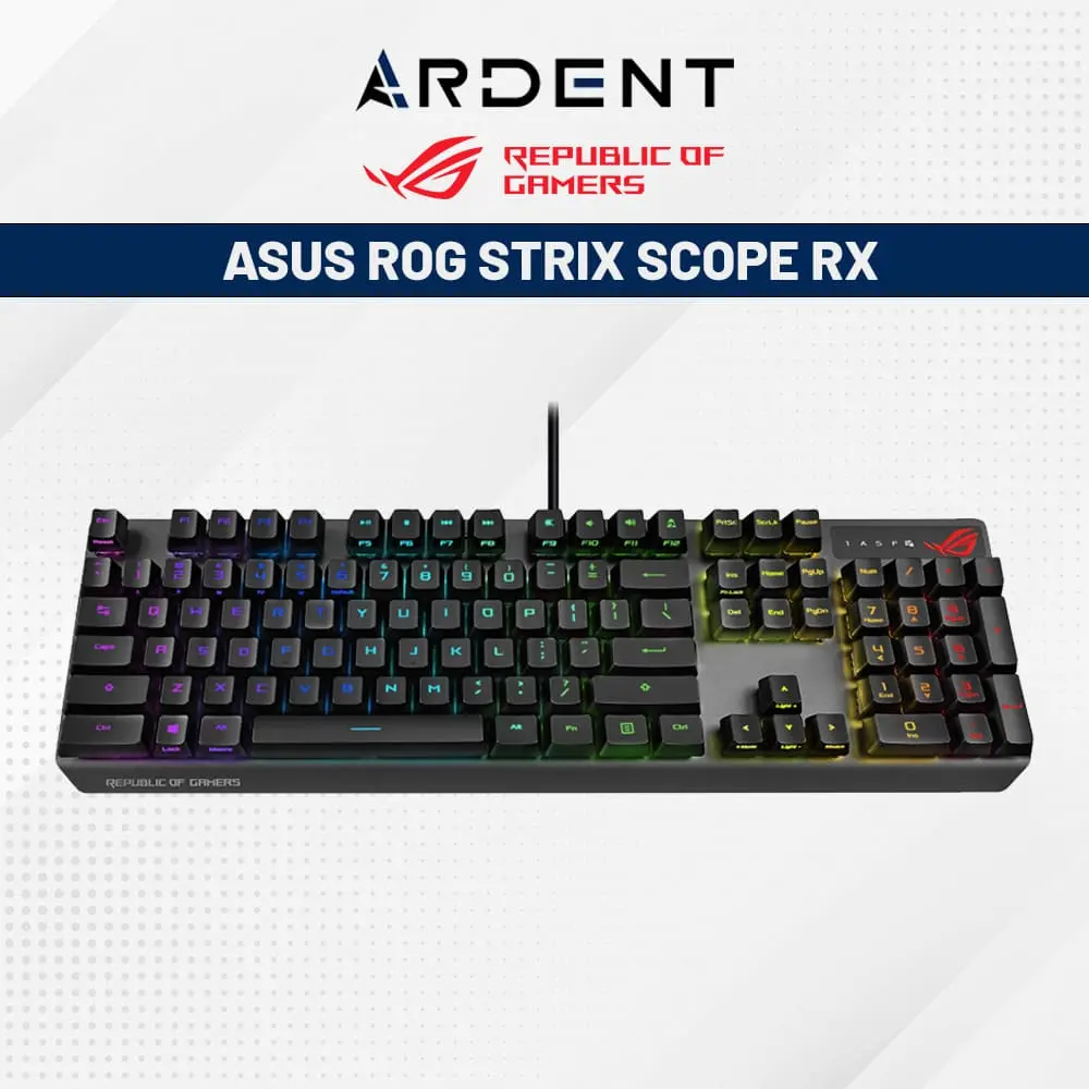 ASUS ROG Strix Scope RX Gaming Keyboard – Gear Up! Store
